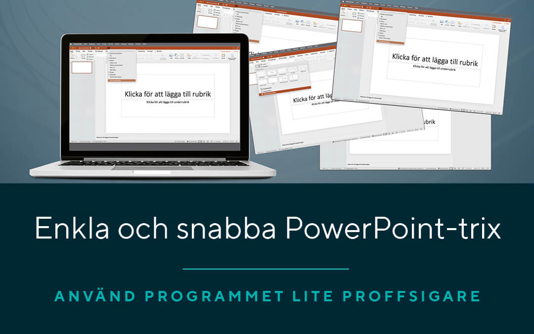 5 tips och trix i PowerPoint | Taberg Media Group